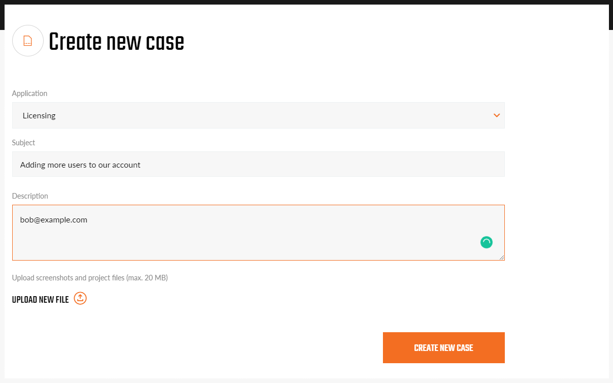 Setting up a commercial license | IDEA StatiCa